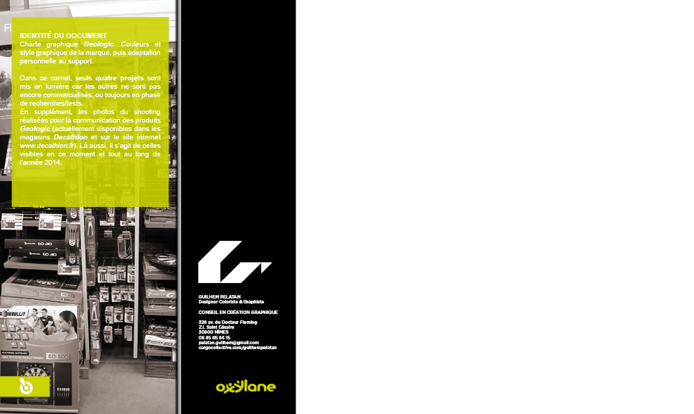 GEOLOGIC - DECATHLON - Guilhem Pelatan