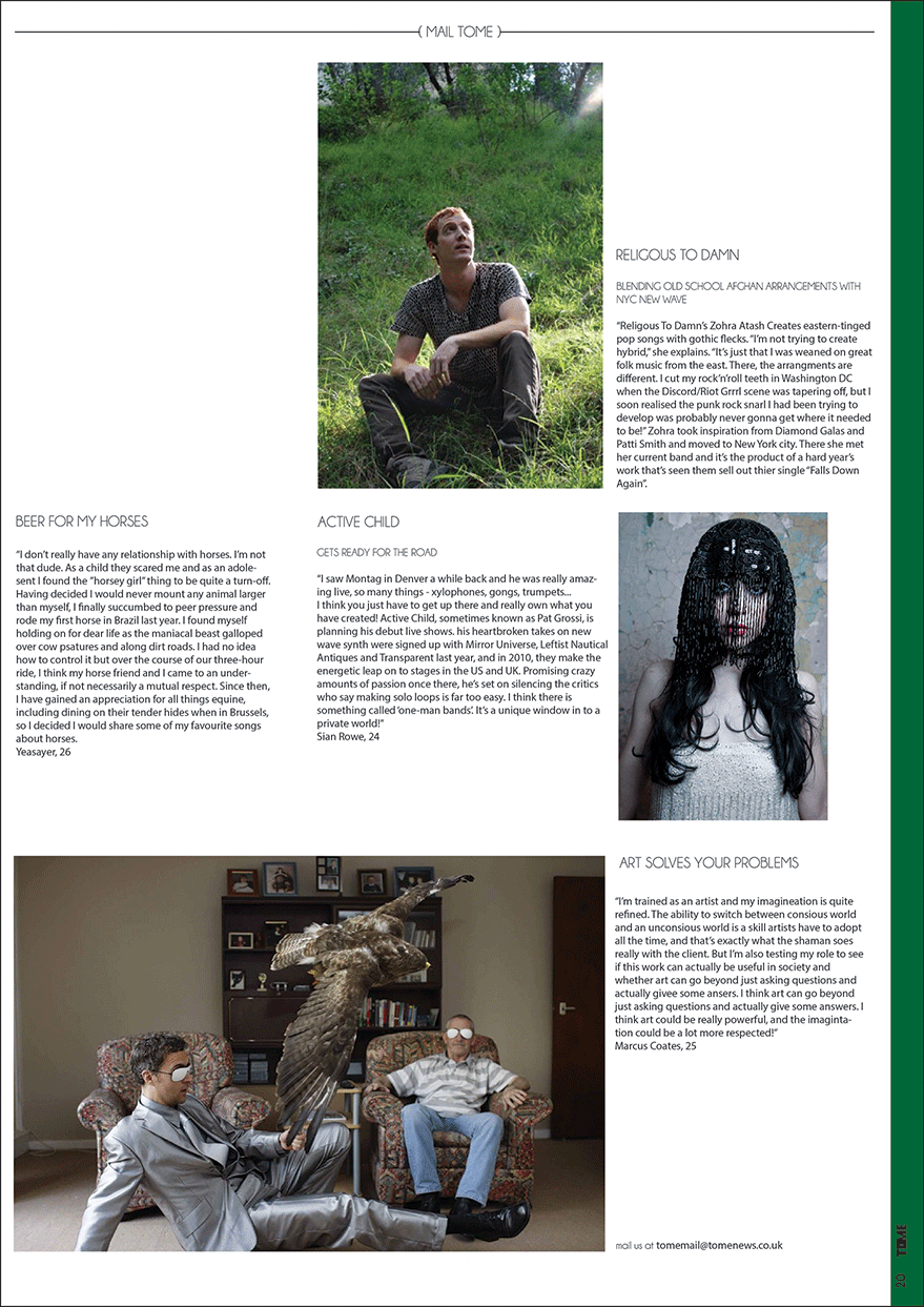 TOME Magazine - Designs to a Tee