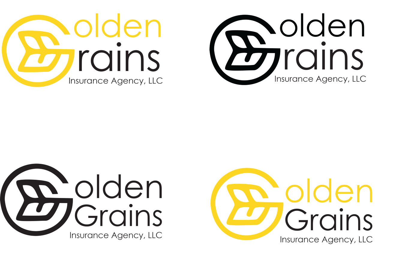 Golden Grains Logo - STANDout Designs