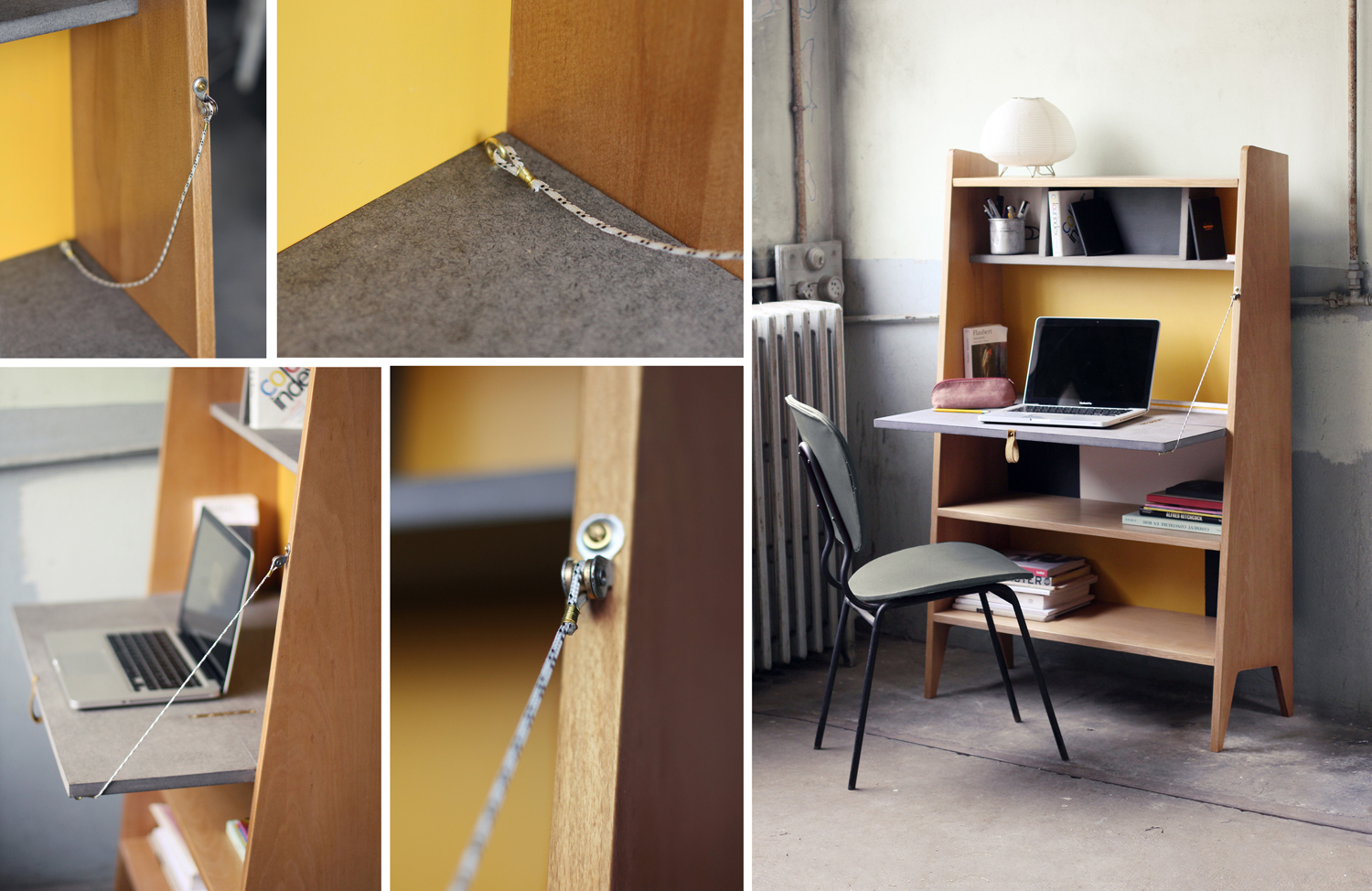 le secretaire / bureau pliant - de derrière les fagots