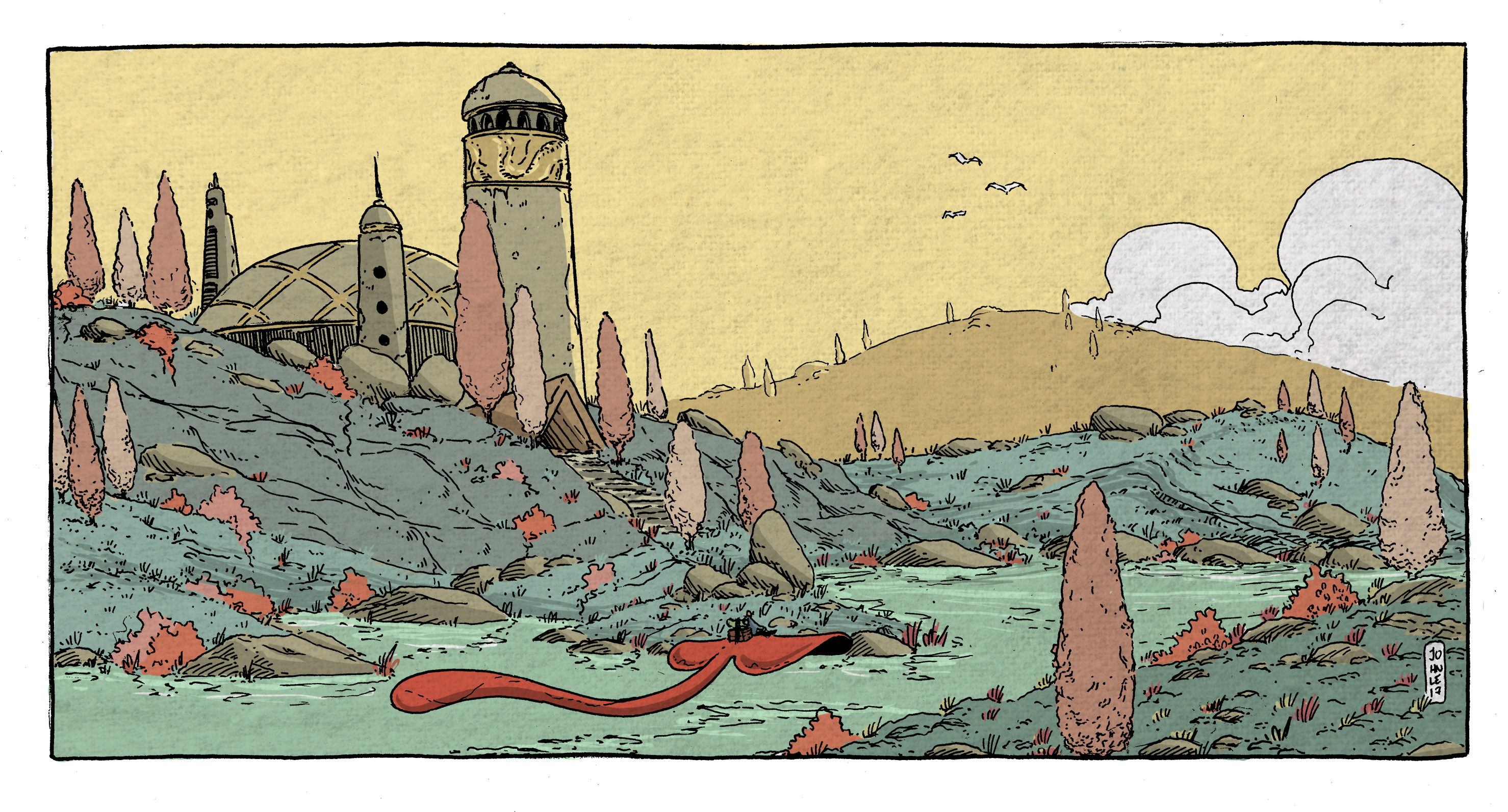 Illustrations - JOHN LE