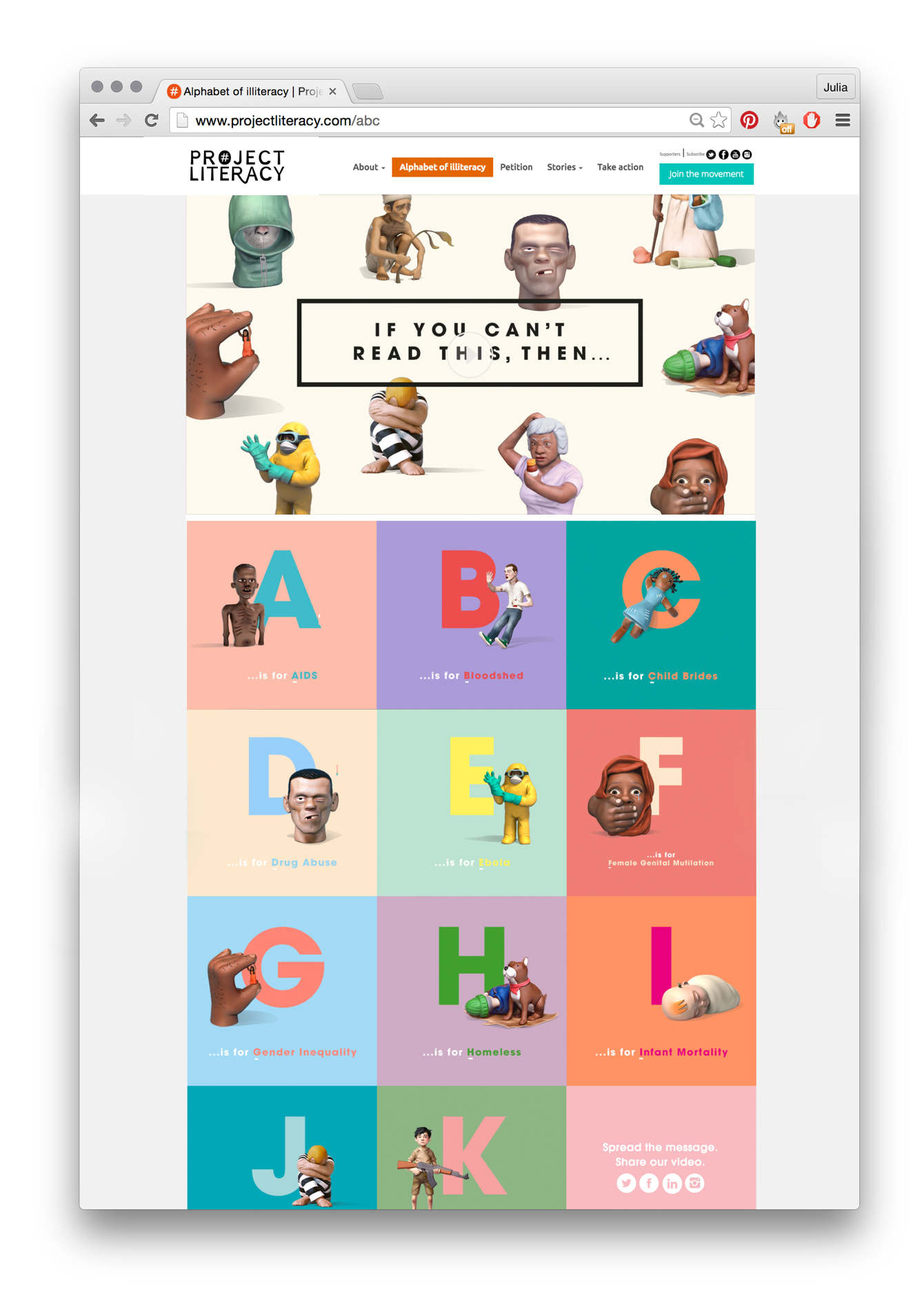 PEARSON | Project Literacy - Julia Ferrier