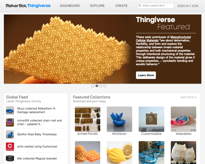 043 — Thingiverse - Openness