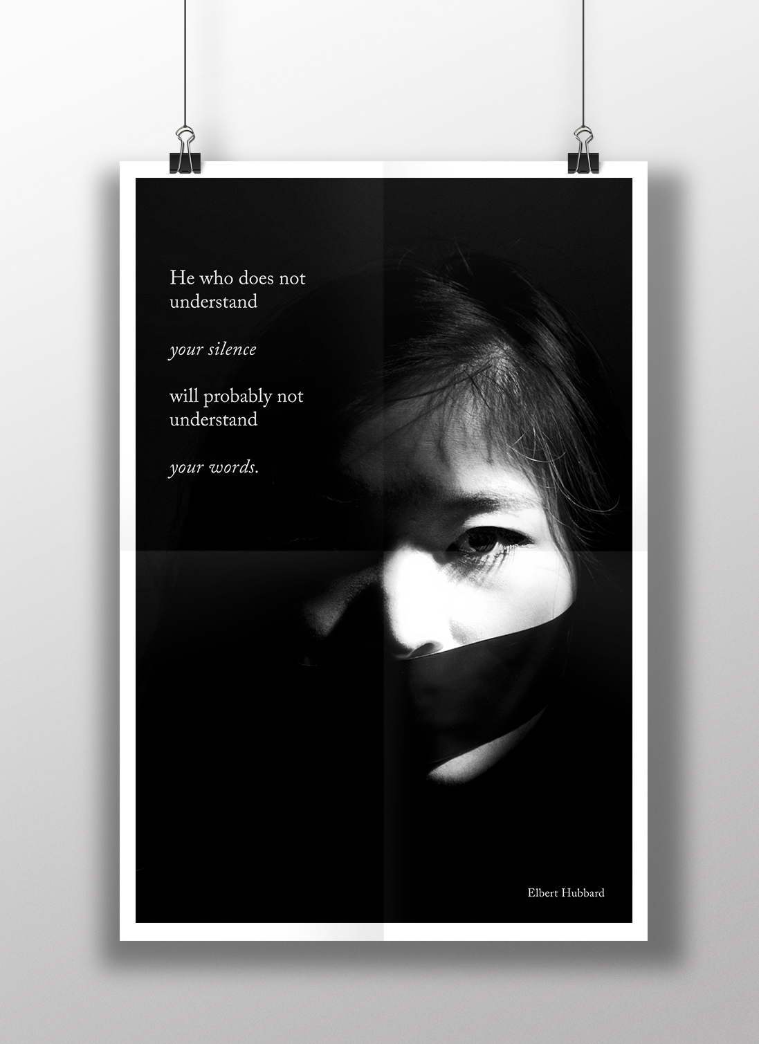 Silence Poster - Stella Thai