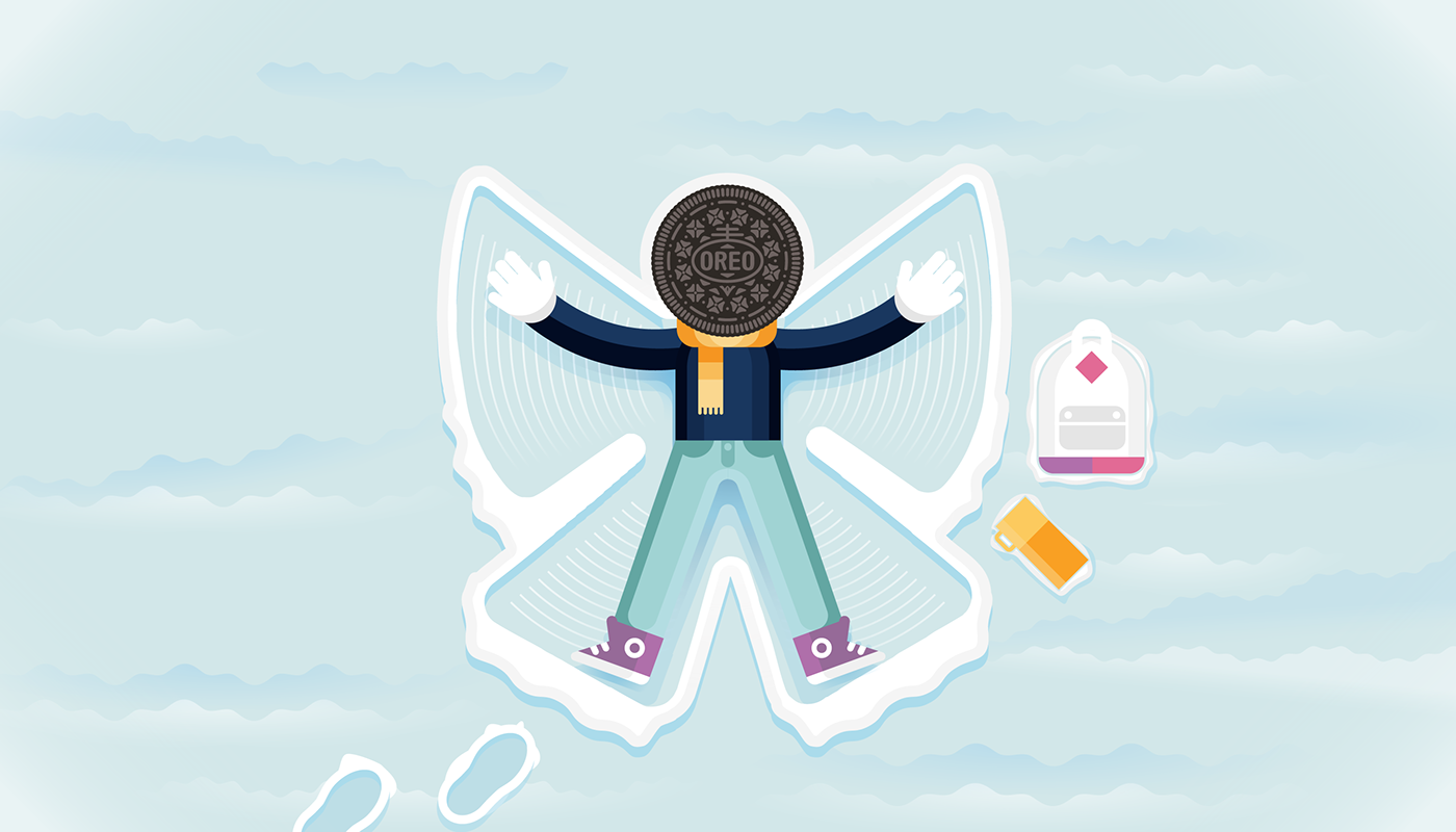 Oreo ice cream launch - Static and Digital OOH - Natasha Prinsloo