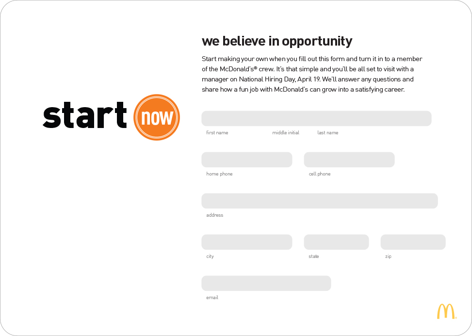 National Hiring Day - Eric Ronne | design + creative direction