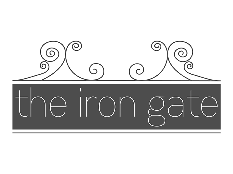 The Iron Gate logo - Megan Remmers Portfolio