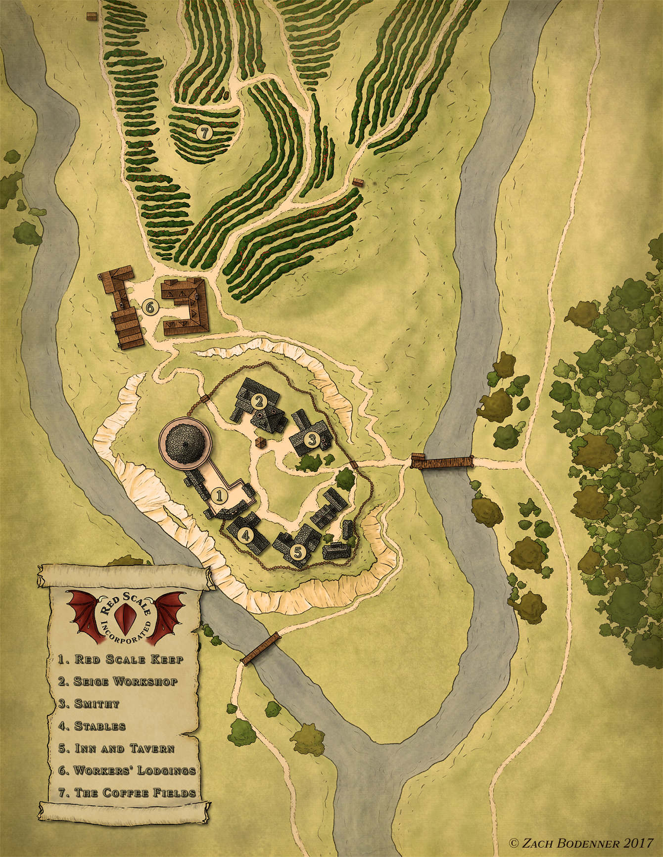 Cartographic Portfolio - Bodenner Cartography