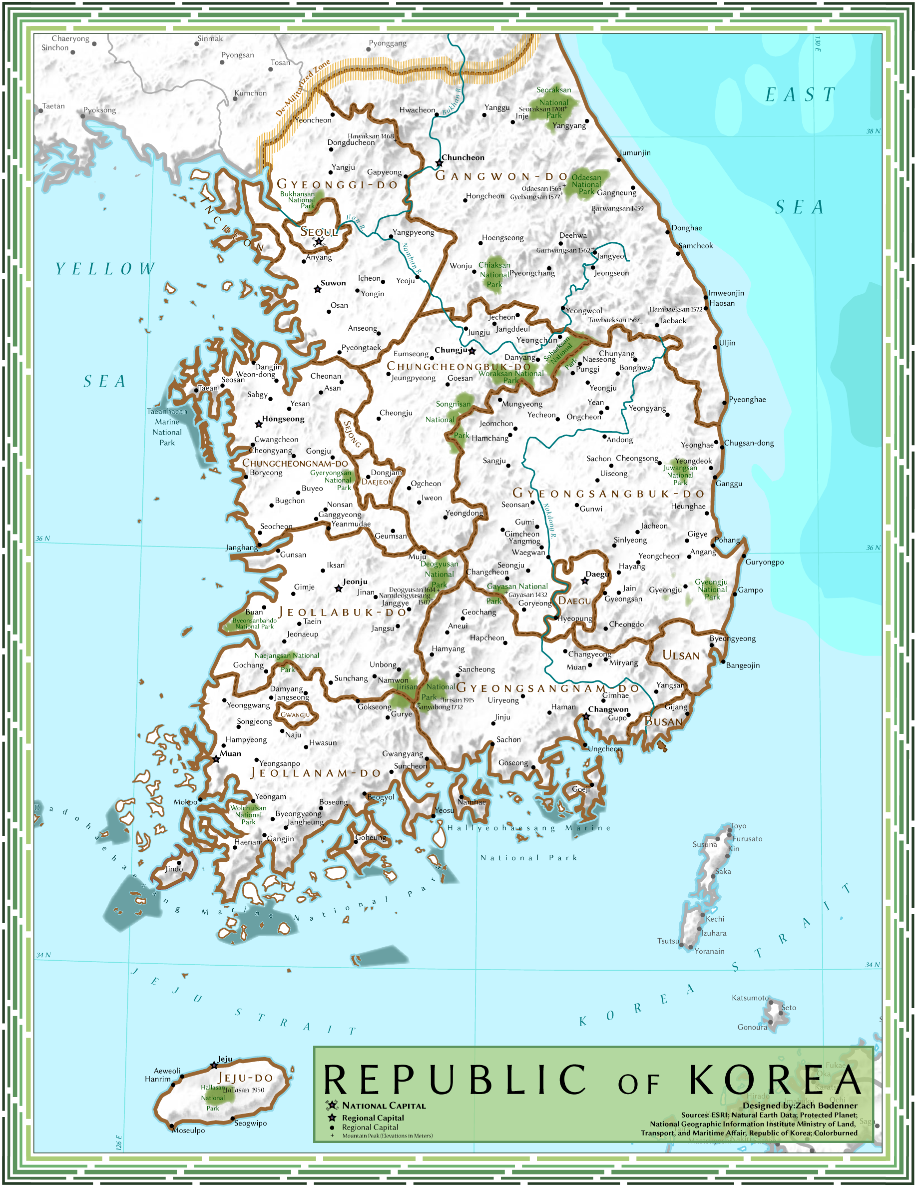 Cartographic Portfolio - Bodenner Cartography