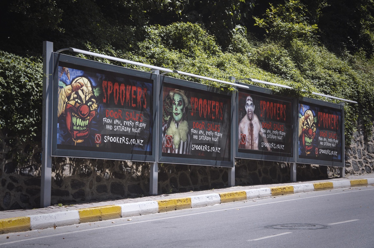 Spookers Billboards - Ah, Gareesh :: Creative Design