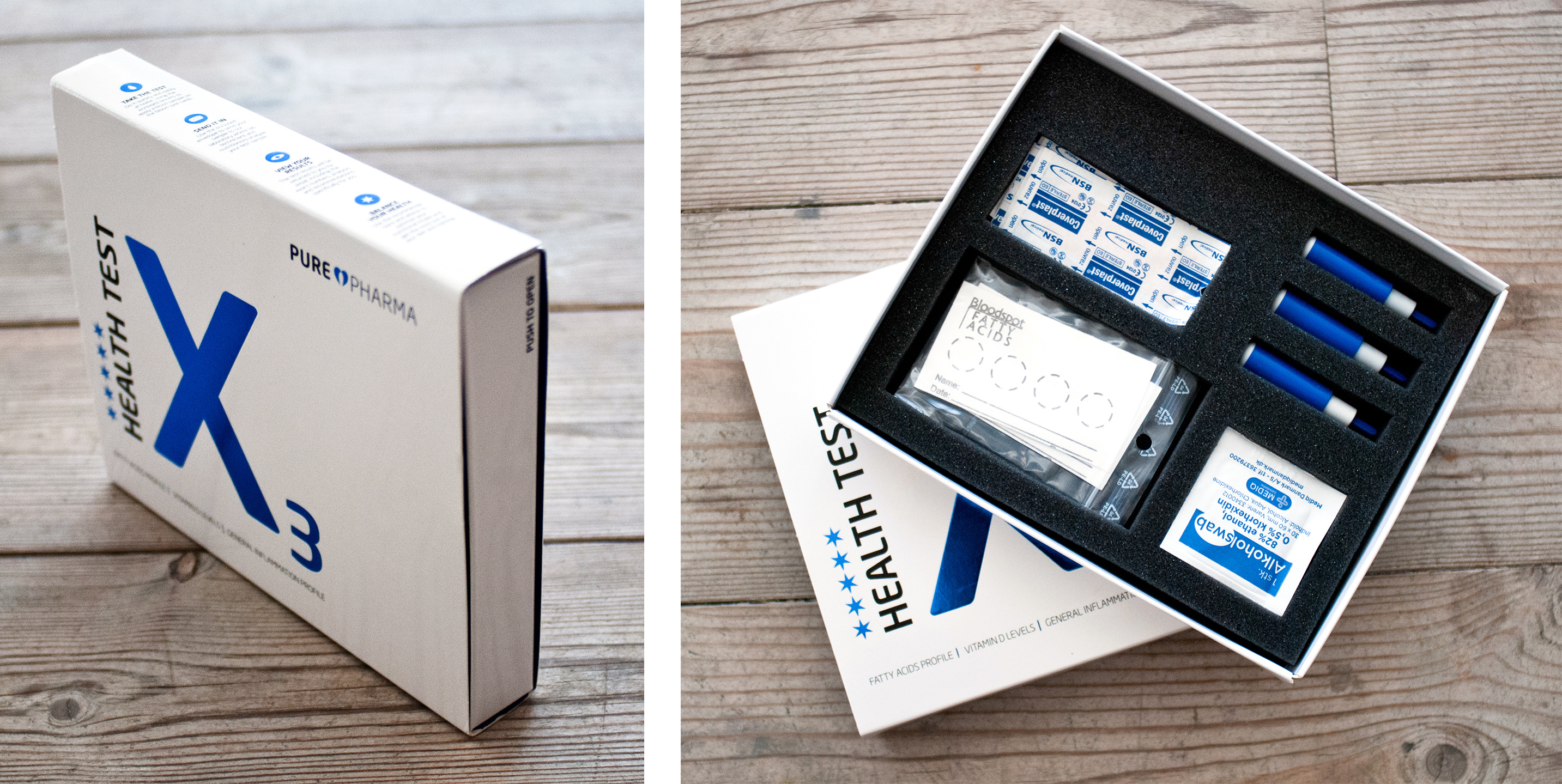 X3 Health Test Kit - Jetzt