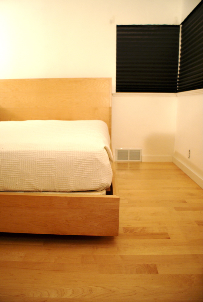 Maple Bed Frame - Christoph Schoenlein