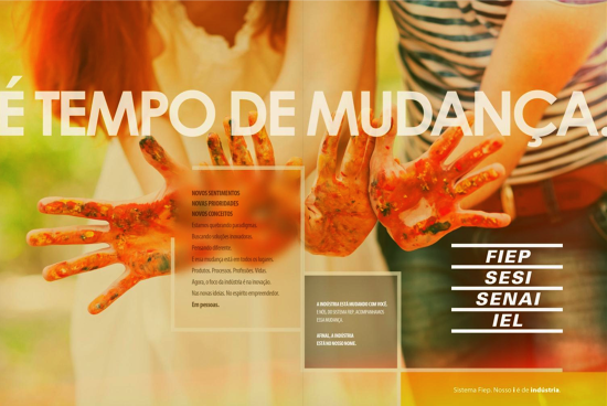 Peça conceito - novo slogan e posicionamento de marca - Kelly Gequelim ...