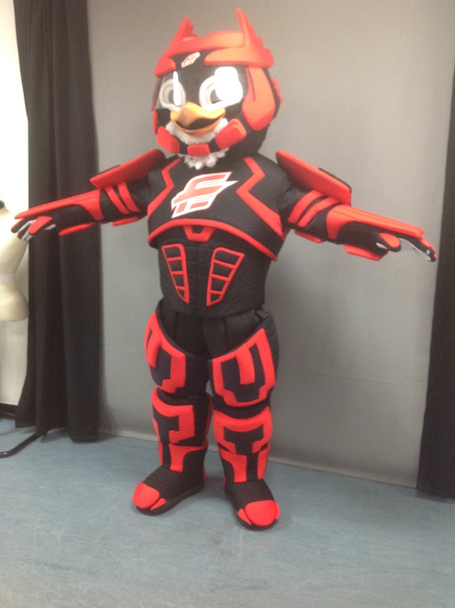 Hawk Mascot - Harriet Rose Modelmaker