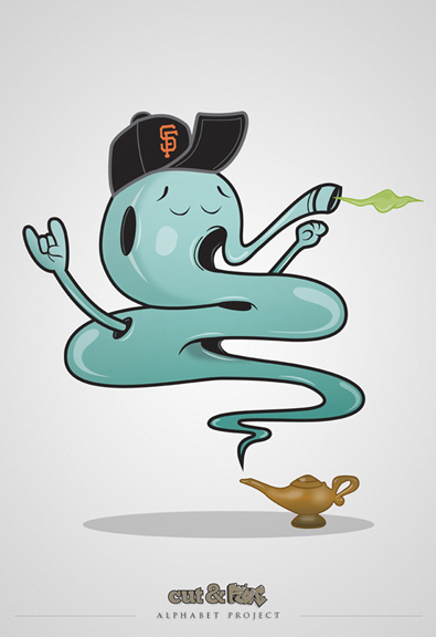 Cut & Flow Alphabet Project - thehiroglyph.com