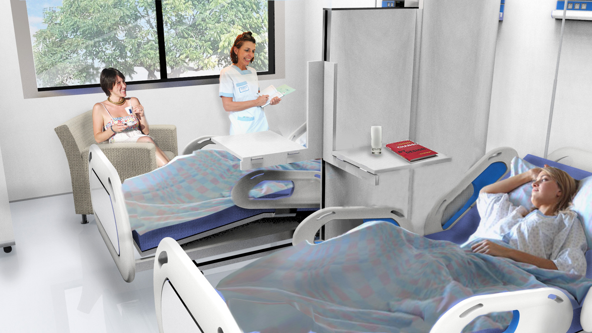 SOCIAL - Twin room hospital - marie.etlin