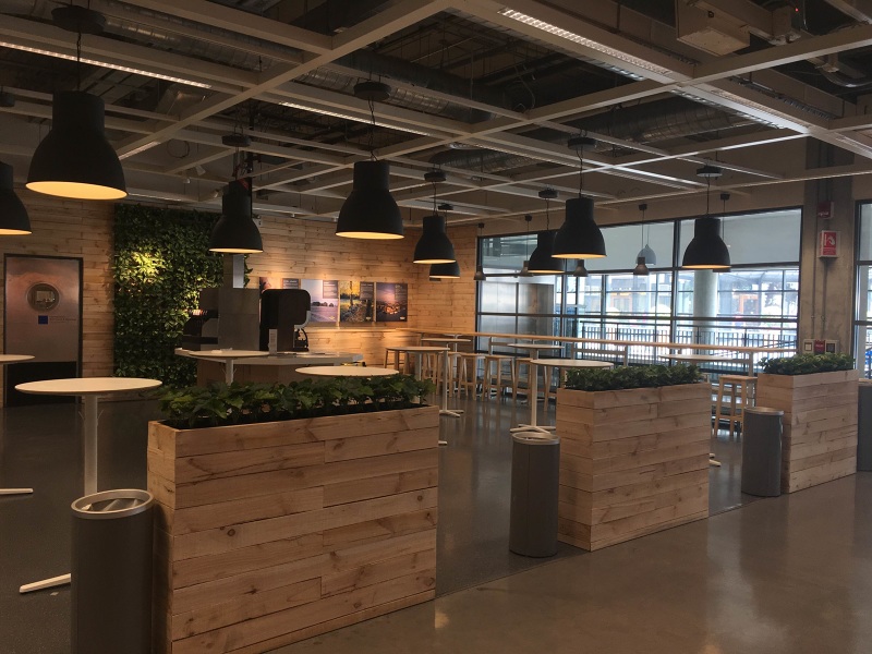 IKEA’s bistro area - MayS.