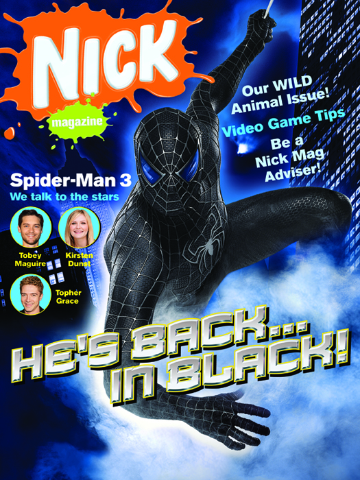 Nickelodeon Magazine - GORDON WHITESIDE