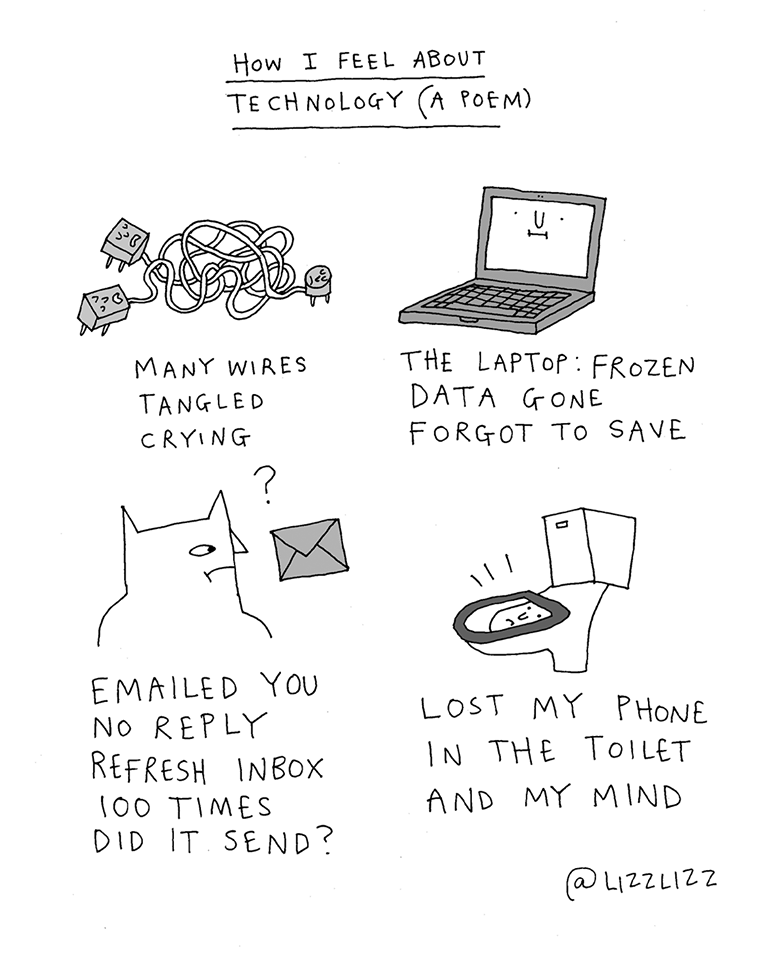 A poem - Lizz Lunney Illustration