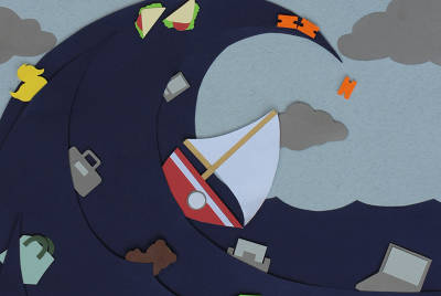 The Work-Life Merge - Flynn Thomas-Litman Illustration