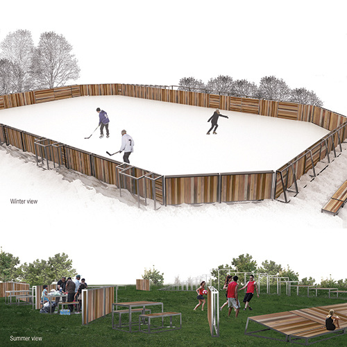 Skating Ring - Martin Plante