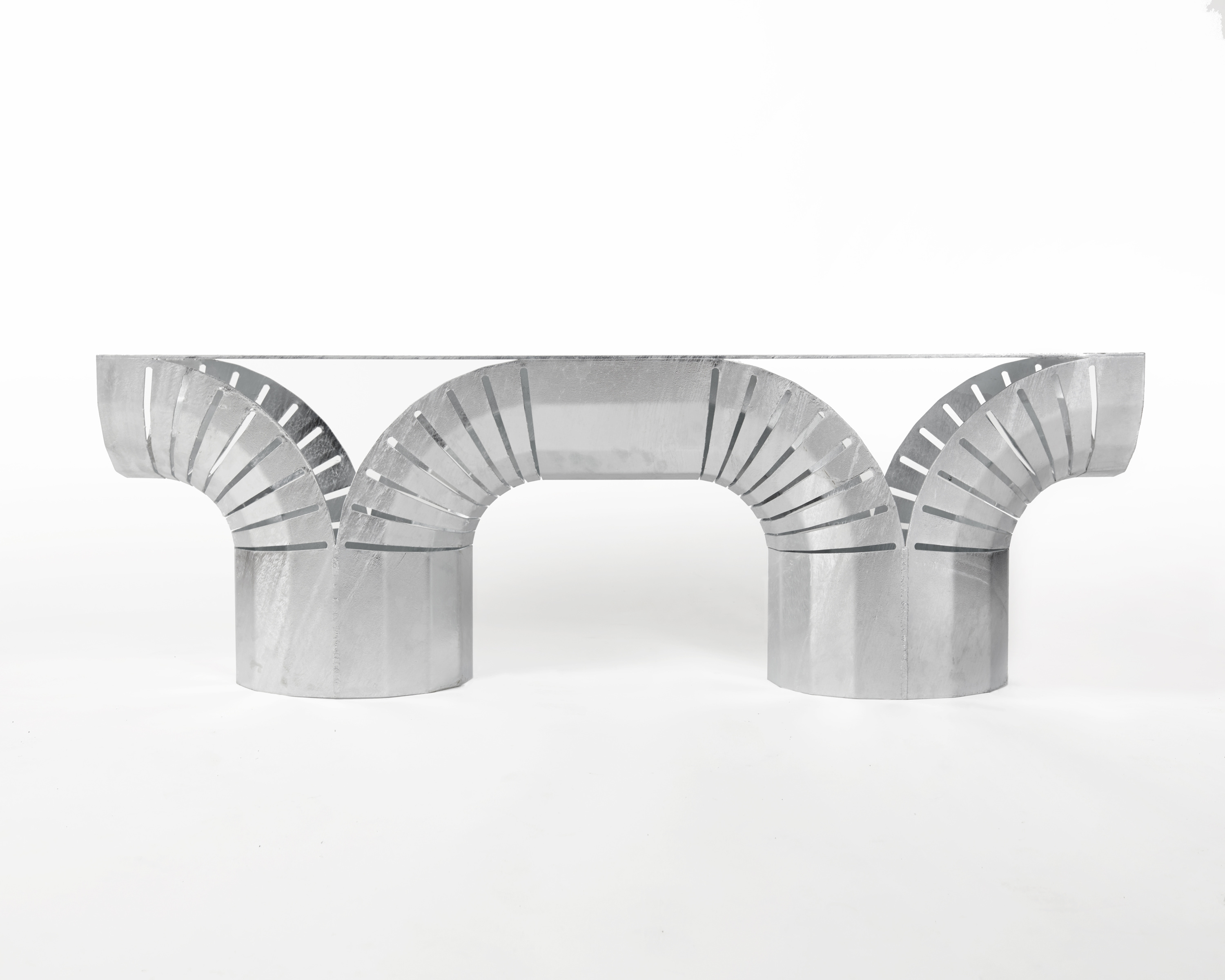 Galvanized Steel Bench - Sigve Knutson