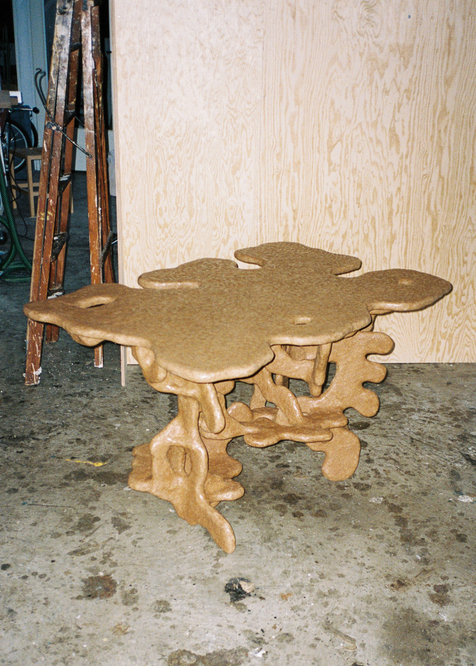 Wood Clay Desk - Sigve Knutson