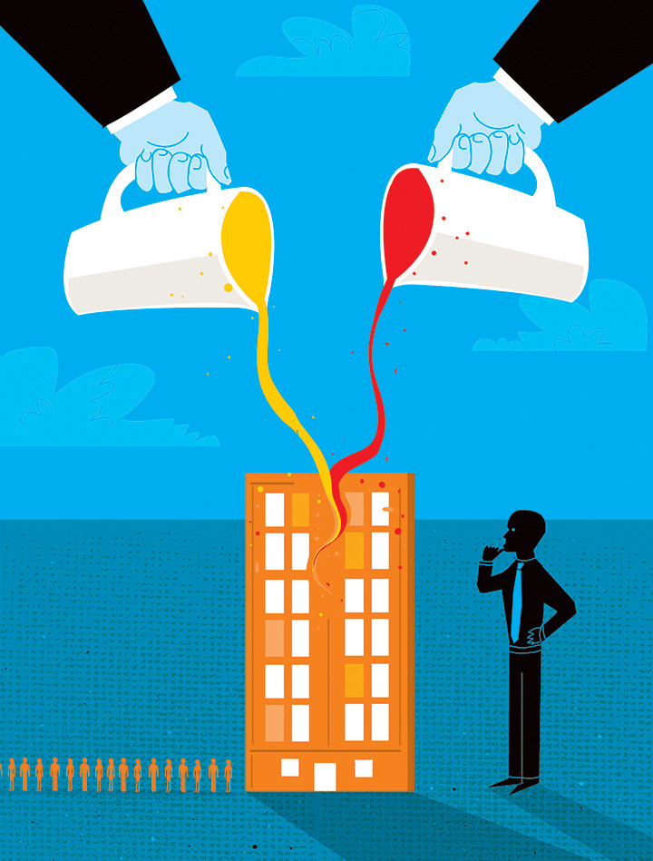 Editorial - Beady Eyes Illustration