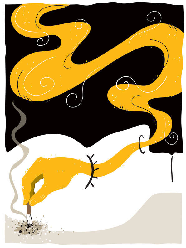 Editorial - Beady Eyes Illustration