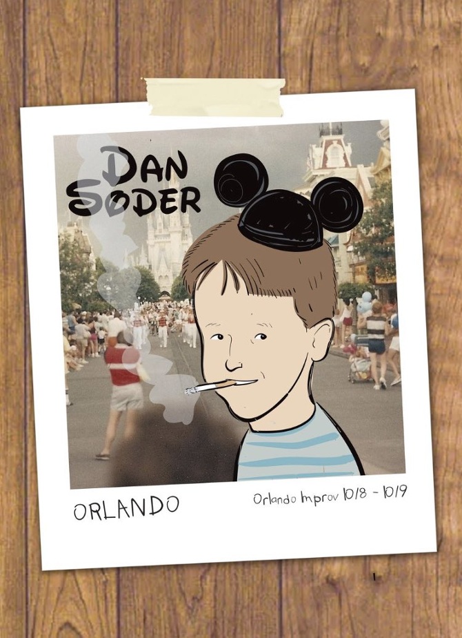 Comedy Artwork Brian • Illustration & Design