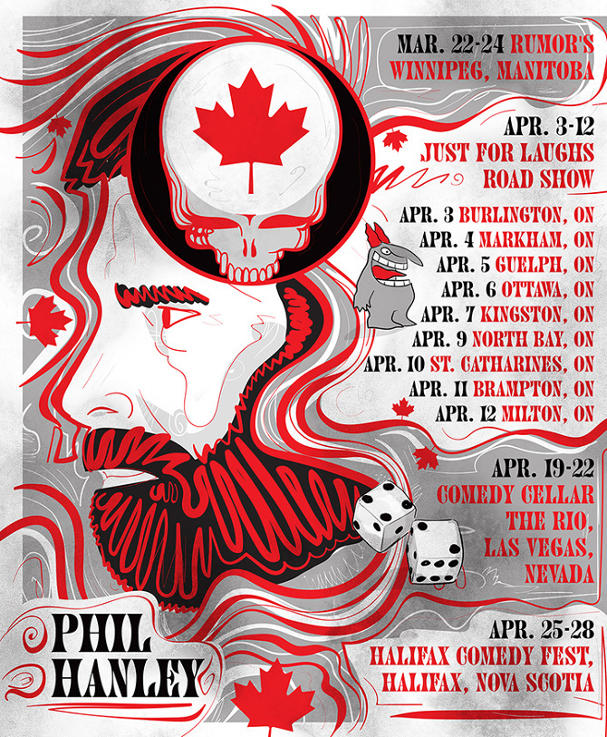 Comedy Artwork Brian • Illustration & Design