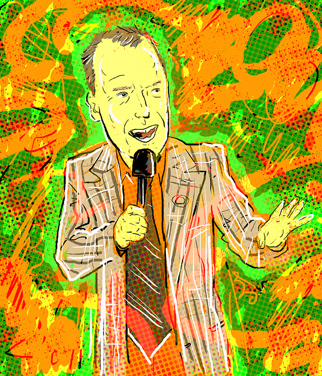 Comedy Artwork Brian • Illustration & Design