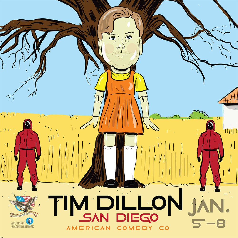 Comedy Artwork Brian • Illustration & Design