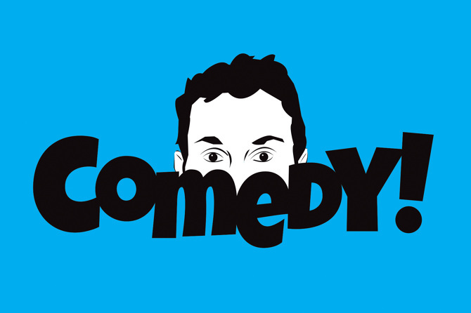 Comedy Artwork Brian • Illustration & Design