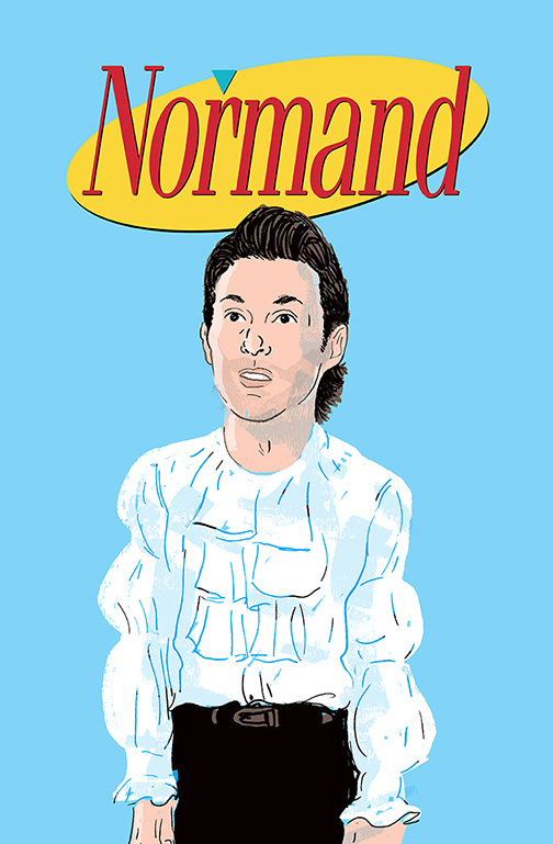 Mark Normand & Joe List - Comedy Artwork Brian • Illustration & Design