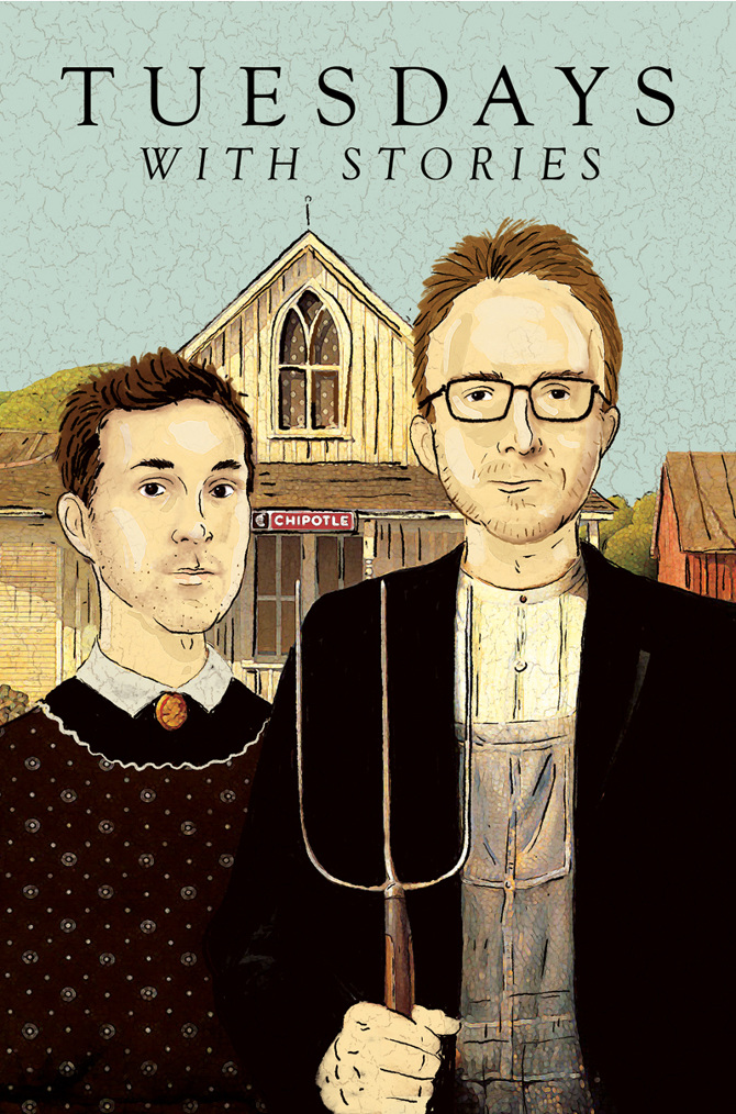Mark Normand & Joe List - Comedy Artwork Brian • Illustration & Design