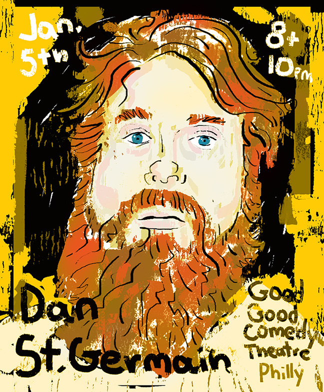Posters - Comedy Artwork Brian • Illustration & Design