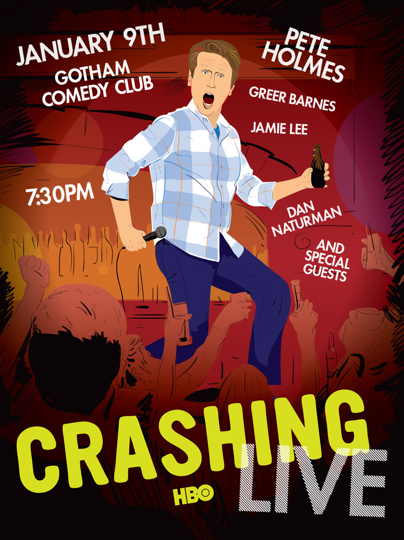 Posters - Comedy Artwork Brian • Illustration & Design
