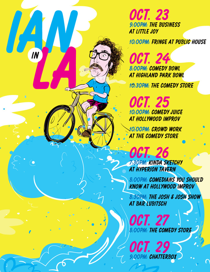 Posters - Comedy Artwork Brian • Illustration & Design