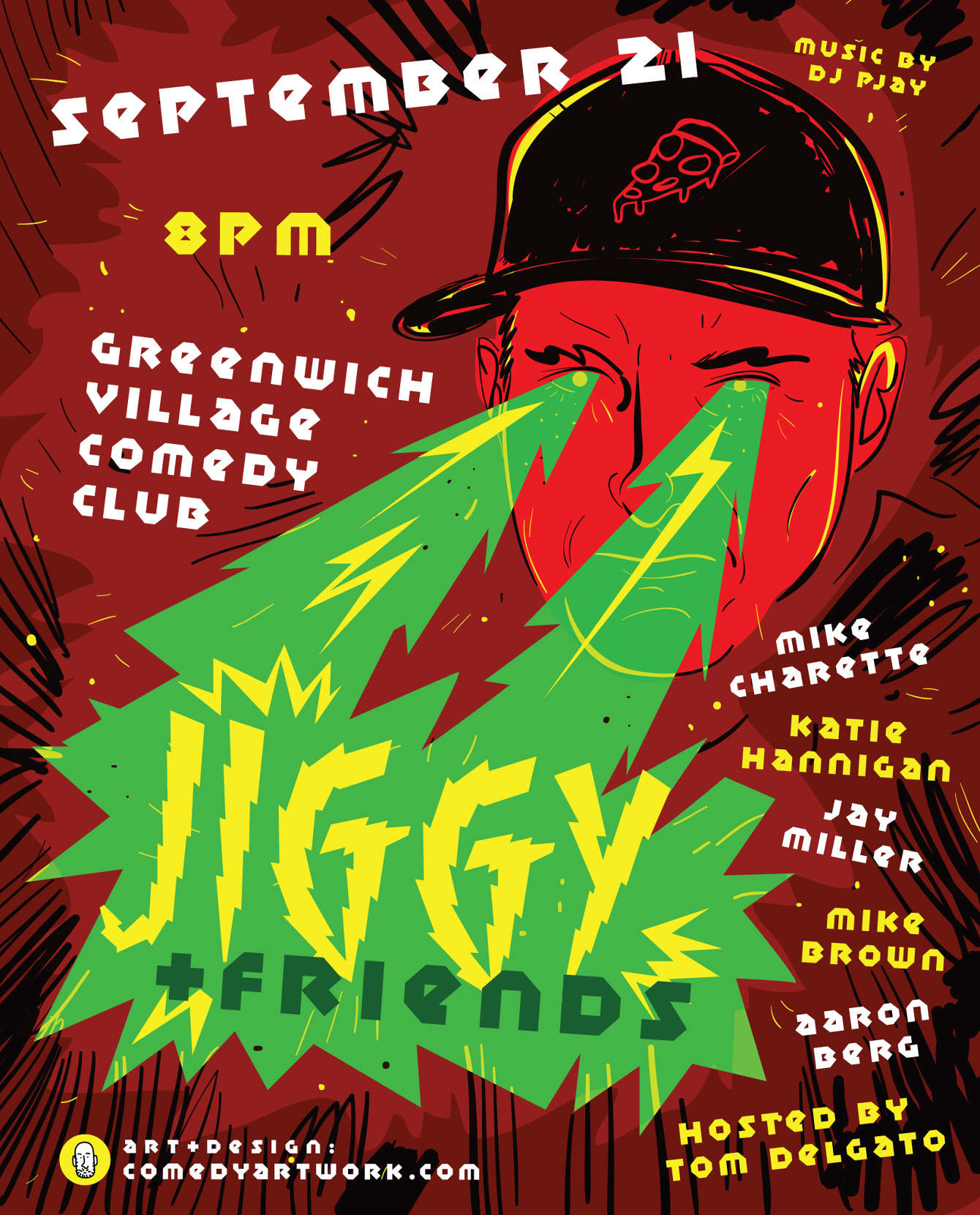 Posters - Comedy Artwork Brian • Illustration & Design