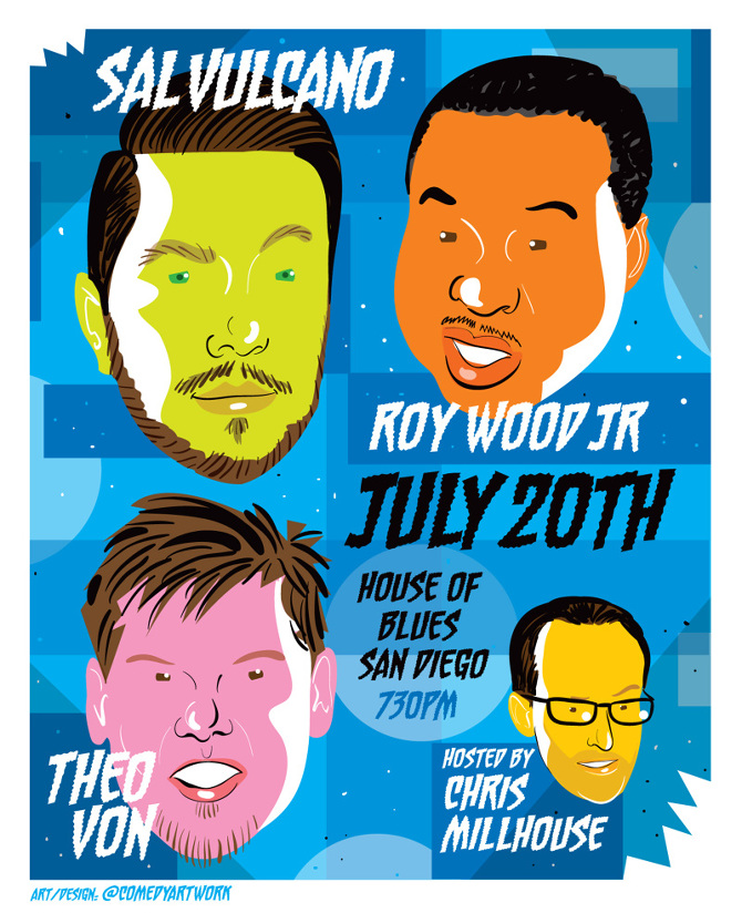 Posters - Comedy Artwork Brian • Illustration & Design