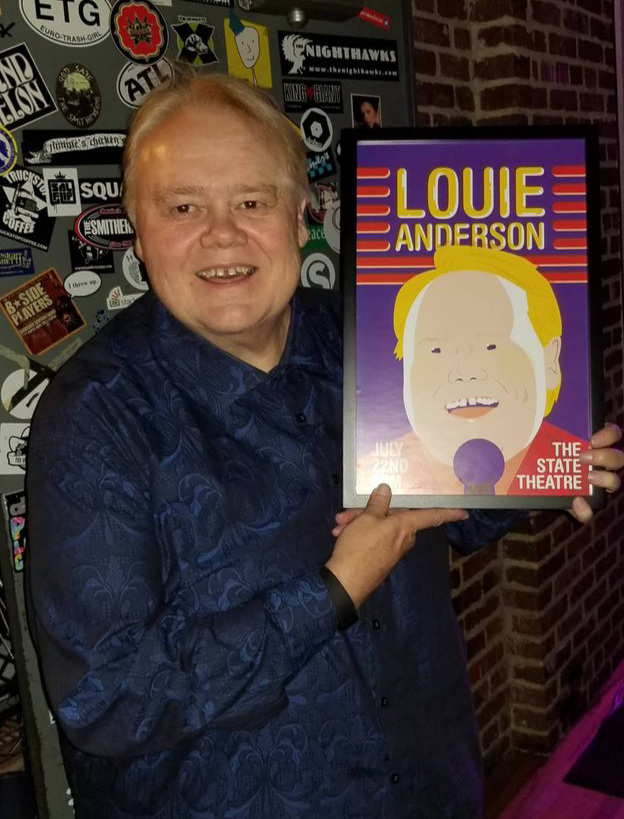 Louie Anderson - Comedy Artwork Brian • Illustration & Design