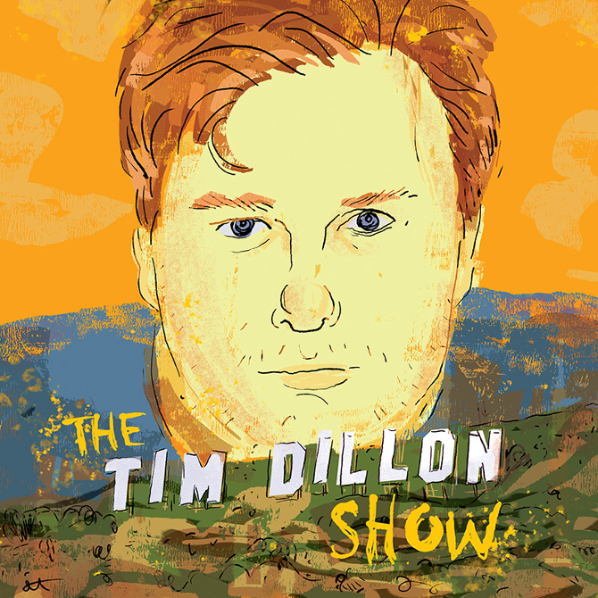 Tim Dillon - Comedy Artwork Brian • Illustration & Design