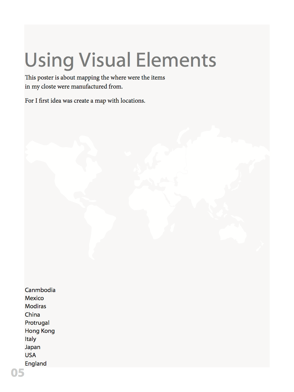 Infographic Process Book - Yulin Wu