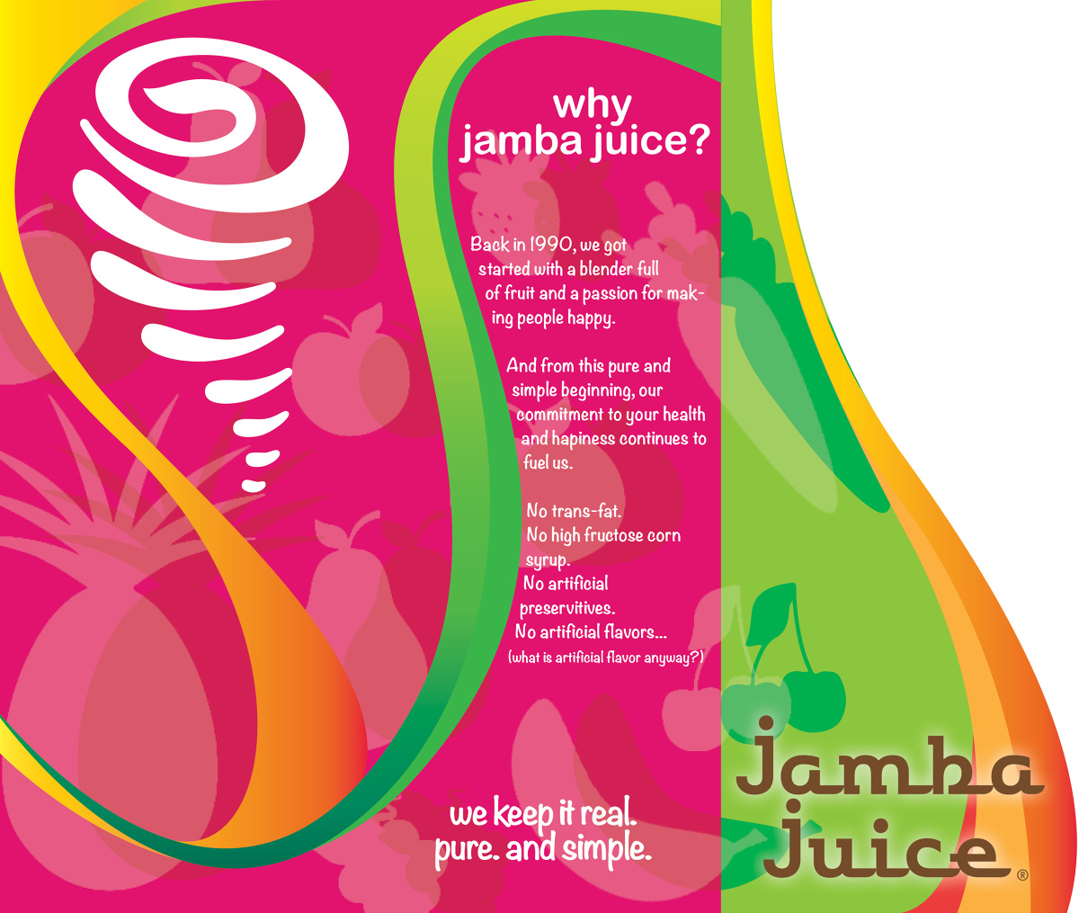 Jamba Juice Menu - lewisjulz