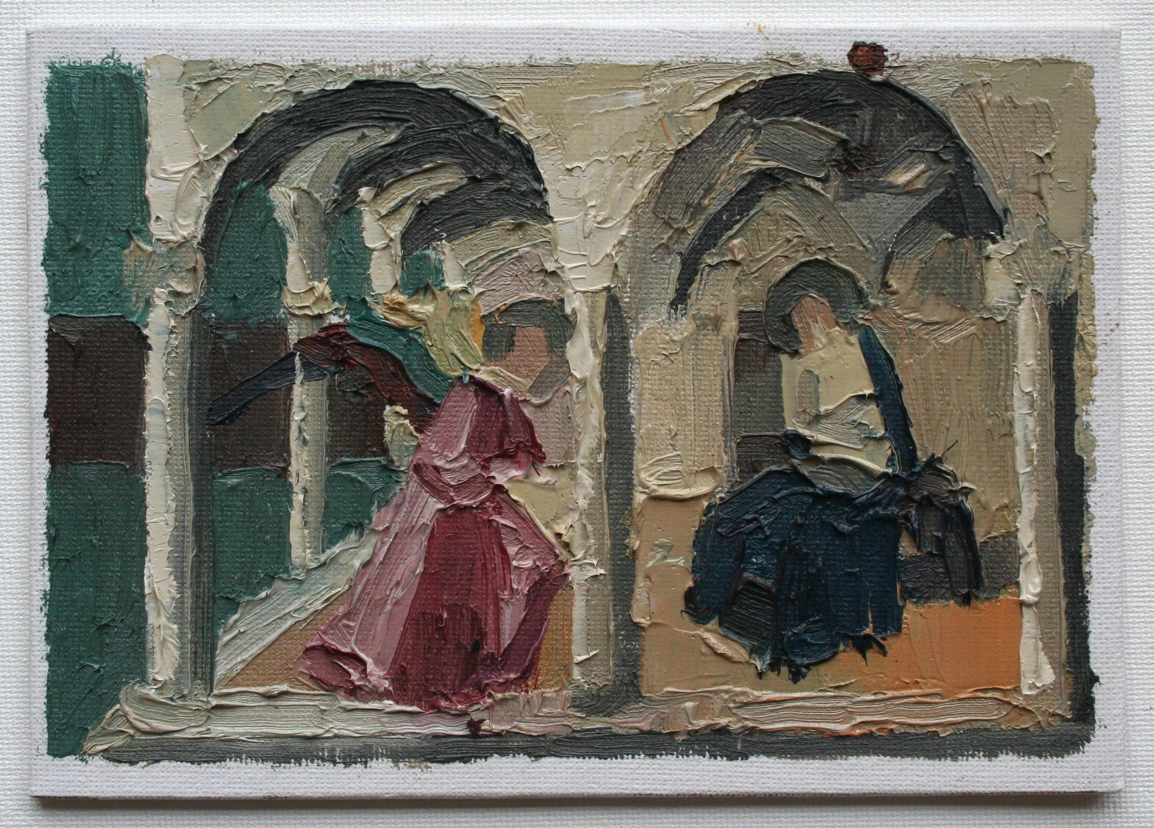 Postcard-Painting/Painting-Postcard - Aschely Vaughan Cone