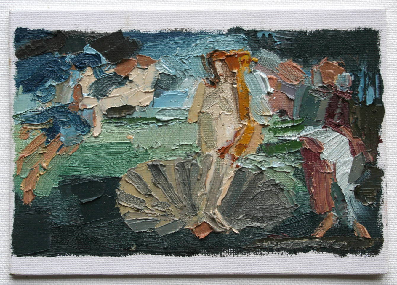 Postcard-Painting/Painting-Postcard - Aschely Vaughan Cone