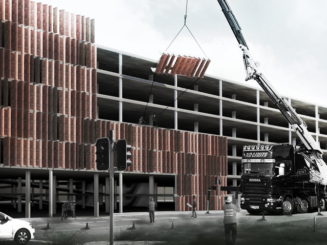 QEII Medical Centre Facade - Mitchell Cook