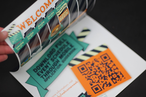 Welcome Week Event Guide - Sarah Shine Design