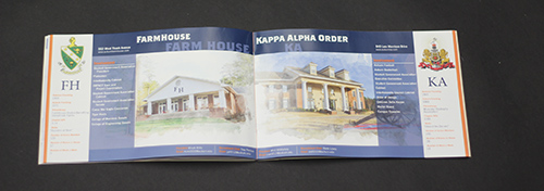 Fraternity Booklet - Sarah Shine Design